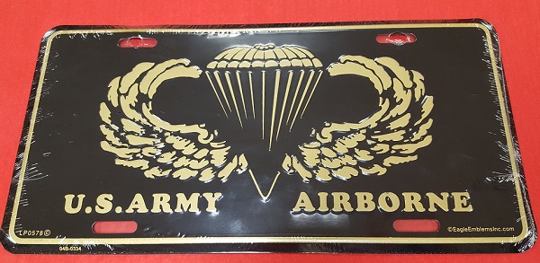 License 82d Patch with wings - 82nd Airborne Division Museum
