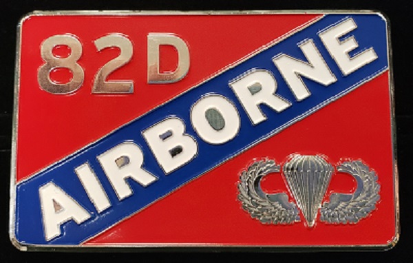 82d Color Vehicle Emblem - 82nd Airborne Division Museum