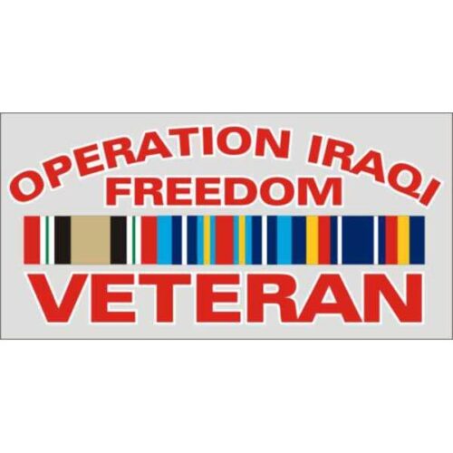 Operation Iraqi Freedom Veteran Decal - 82nd Airborne Division Museum